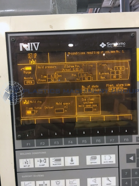 308 Ton Sumitomo 1996 - Plastics Machinery Group