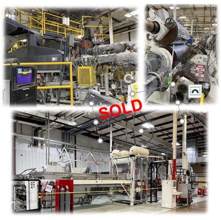 Complete HPM Inline Extrusion and TSL/Irwin Thermoforming Line ...