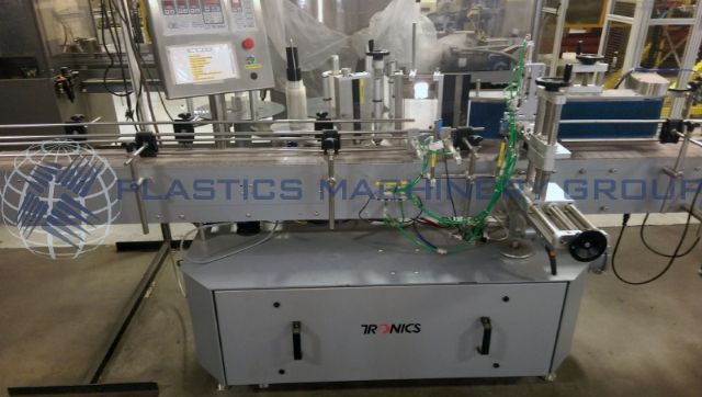 Labeler, Tronics Model S3MRITPAPZ - Plastics Machinery Group