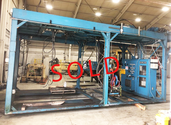 Sterling Dual 15 LB Parts Machine - Plastics Machinery Group