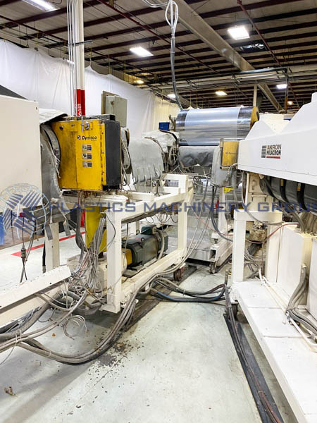 54" Wide Milacron Co-extrusion Sheet Line - Plastics Machinery Group