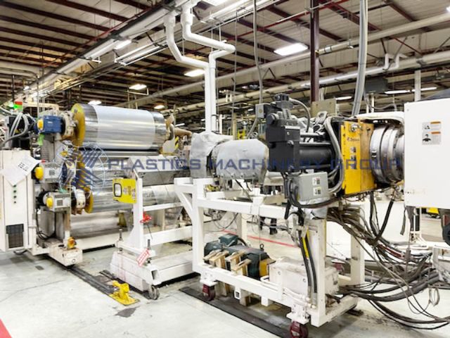 54" Wide Milacron Co-extrusion Sheet Line - Plastics Machinery Group