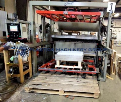 MAAC 4'x6' Single Station Thermoformer - Plastics Machinery Group