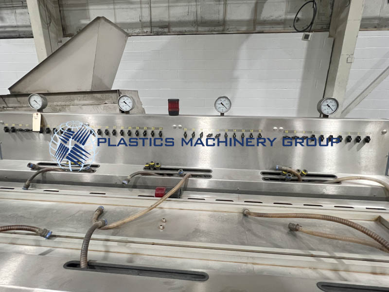 Vacuum Calibration Table, 30' Greiner - Plastics Machinery Group