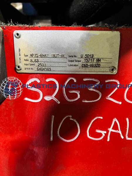 75mm Cincinnati MONOS+ 75-37G Grooved Feed Extruder - Plastics ...