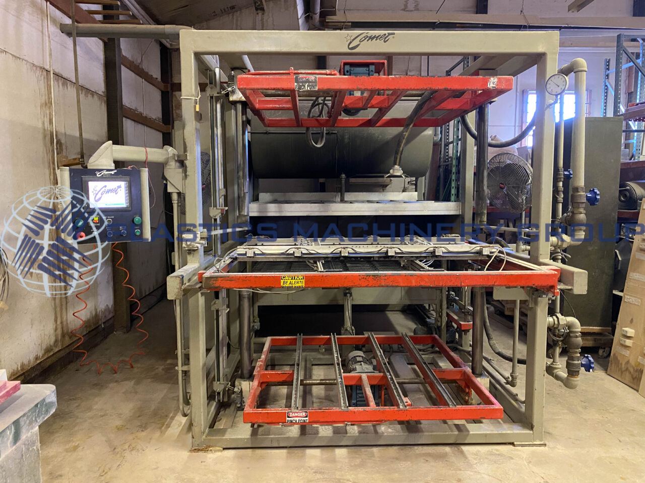 2008 MAAC 5’x5’ Single Station Thermoformer - Plastics Machinery Group
